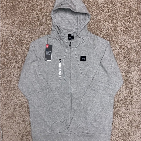 Under Armour | Sweaters | Ua Lg Fleece Fullzip Hoodie | Poshmark